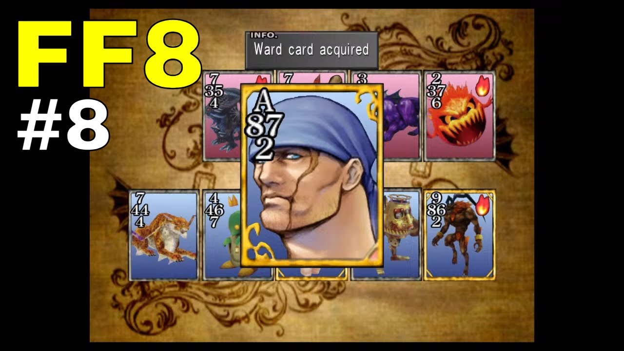 FF8 Stream #8 - Esthar, Getting Ward Card - YouTube