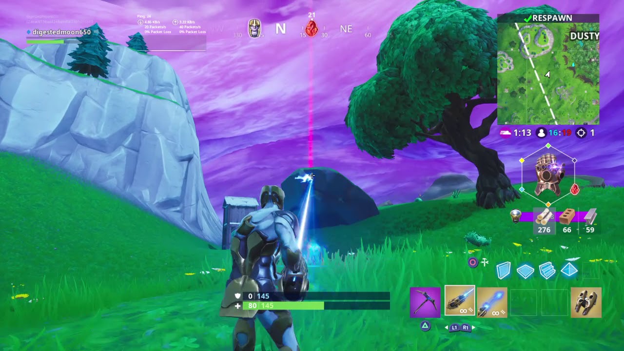 Trash kid plays fortnite end game - YouTube