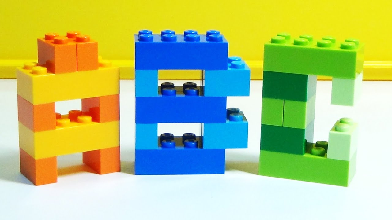 Lego Classic 10696 - How to build alphabe ABC "Building Instruction ...