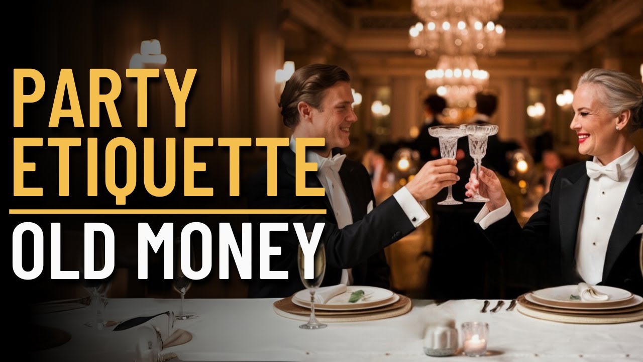 Old Money Party Etiquette: Do’s and Don’ts - YouTube