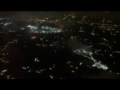 My last flight flying over Philippines and landing in Manila! - YouTube