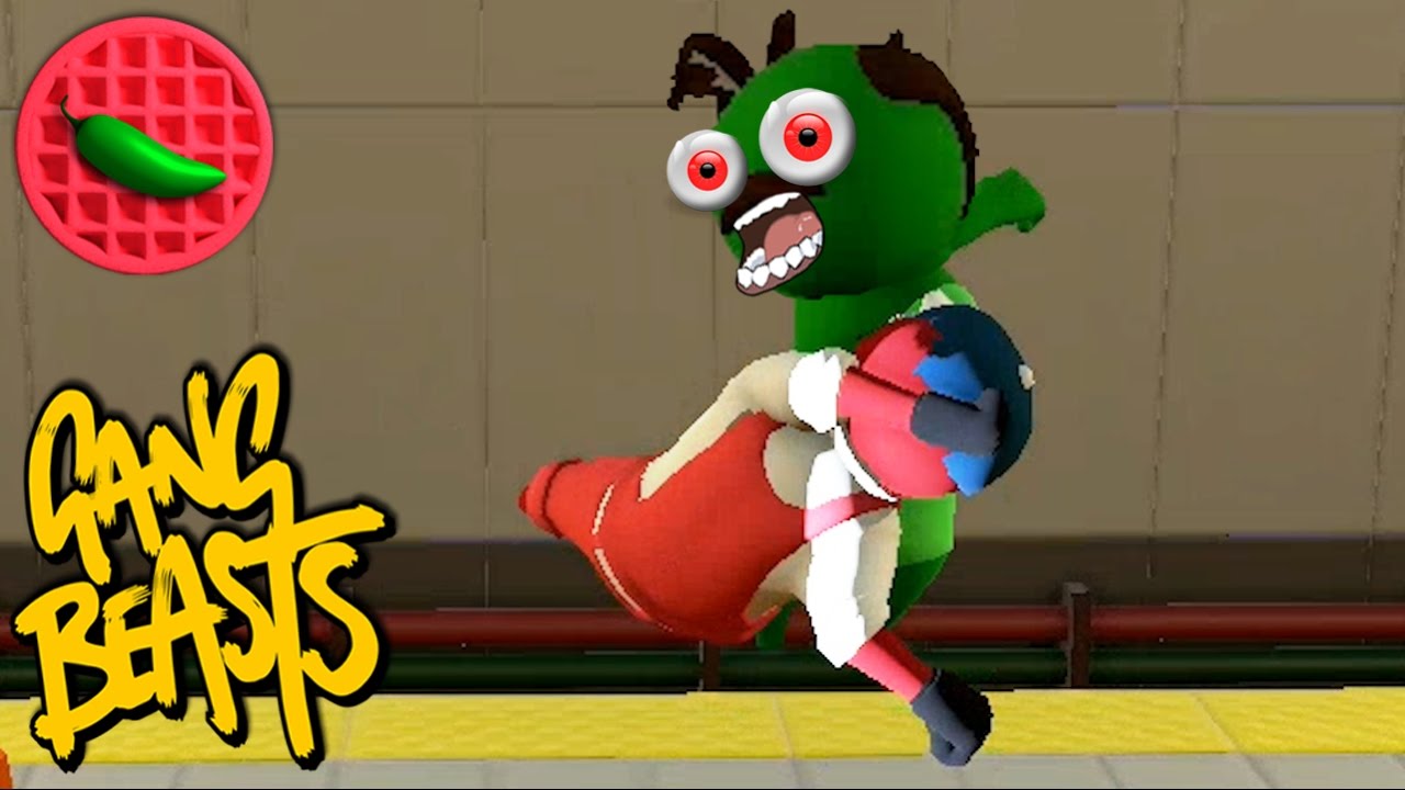 EPIC SUBWAY BEAST BATTLE! -- Gang Beasts (Update 0.4.4) (Local Versus ...