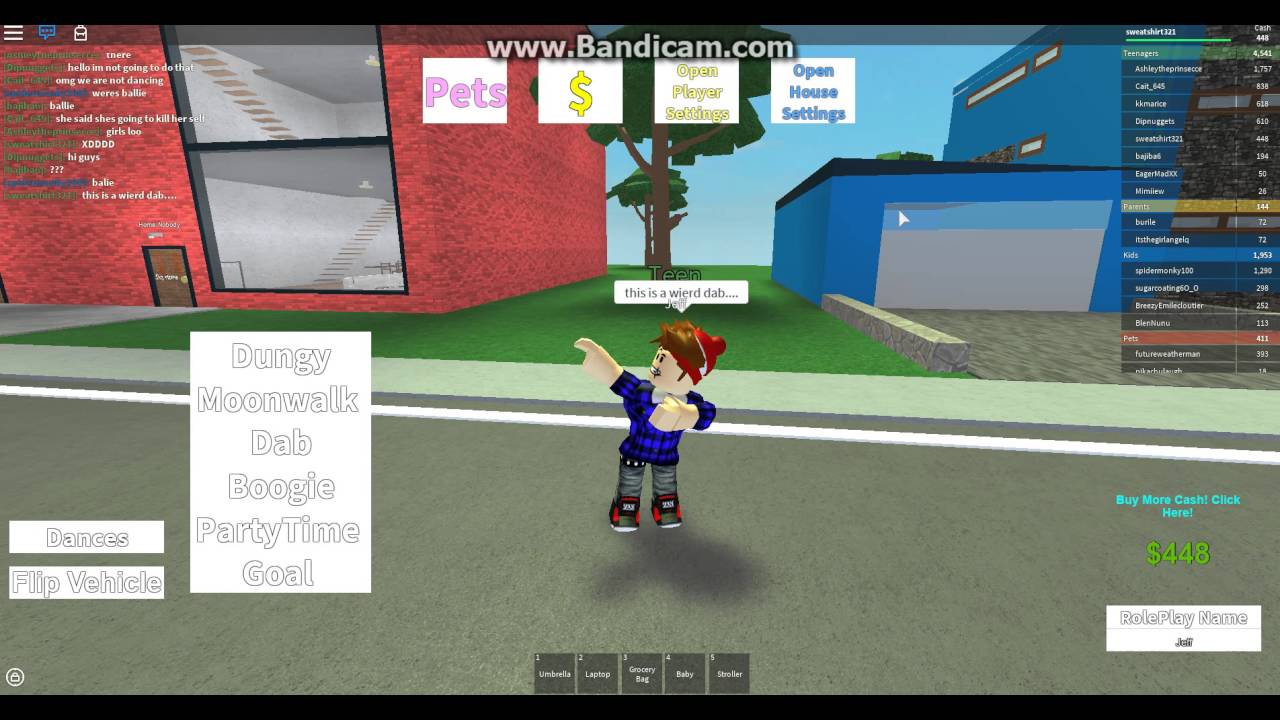 DABBING IN ROBLOX - YouTube