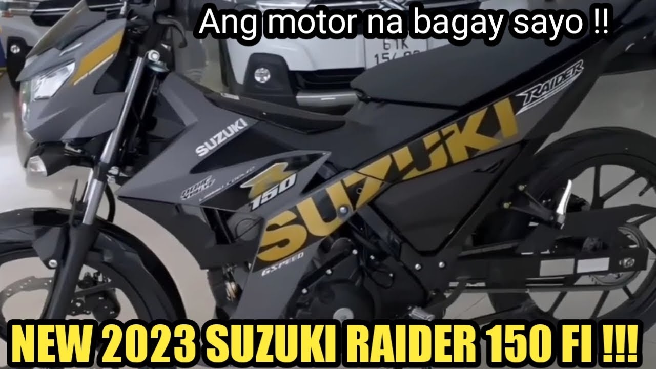 All New 2023 Suzuki Raider 150 Fi Specs, features and updated colors ...