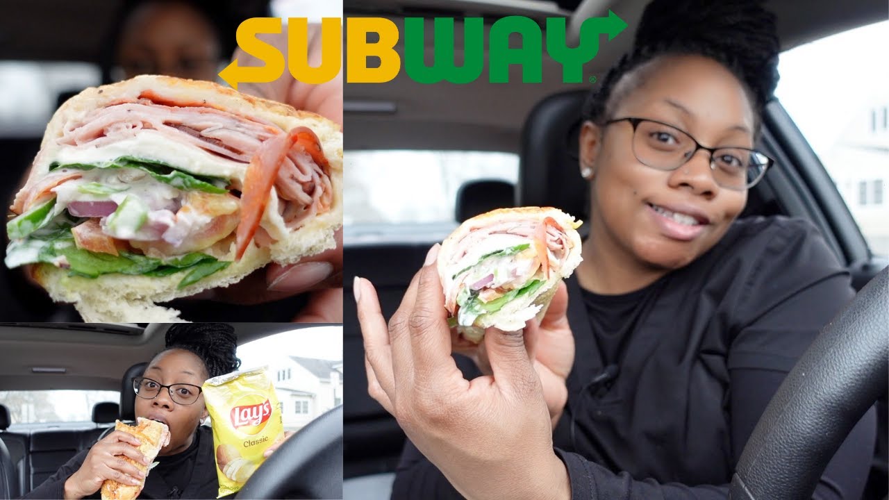 TRYING SUBWAY BELLA MOZZ SUB - YouTube