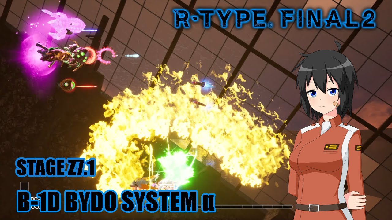 R-Type Final 2 stage Z7.1 with B-1D Bydo system α - YouTube