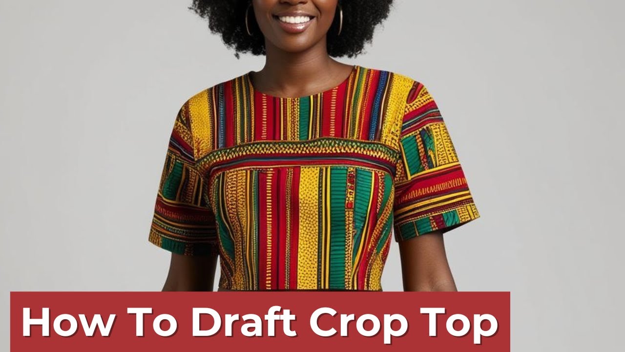 How To Draft A Crop Top mp4 #croptop - YouTube
