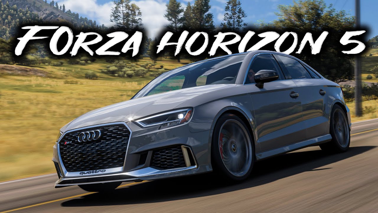 Forza Horizon 5 - Audi RS3 Sedan 2020 - YouTube