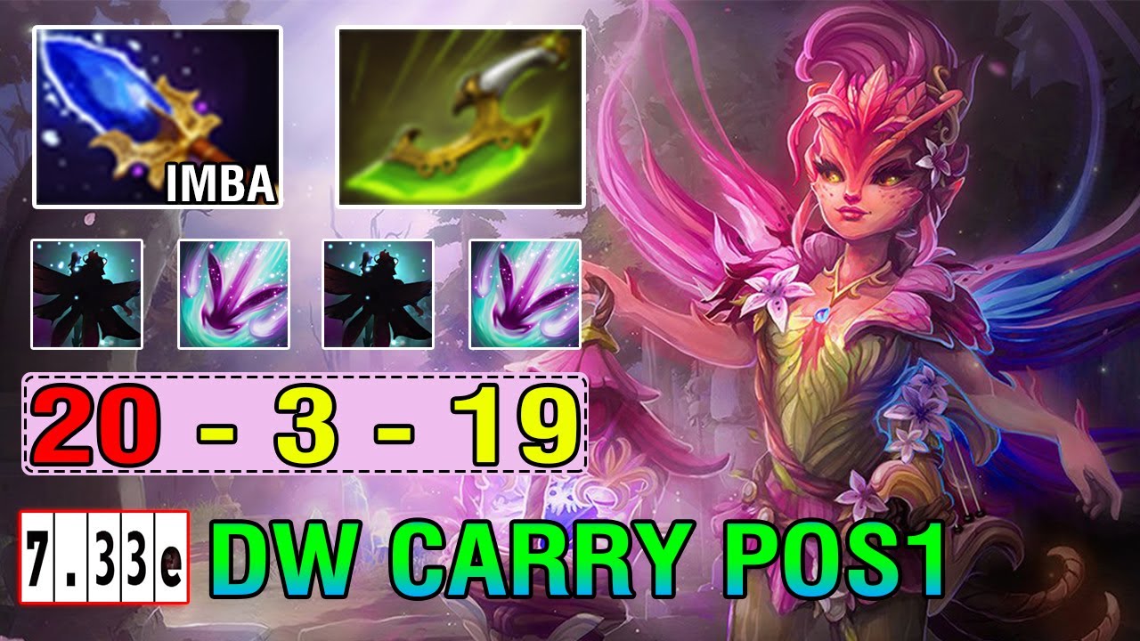 New Imba Carry [Dark Willow] Machine Gun Shadow Realm With Scepter + Swift Blink Unstopable ...