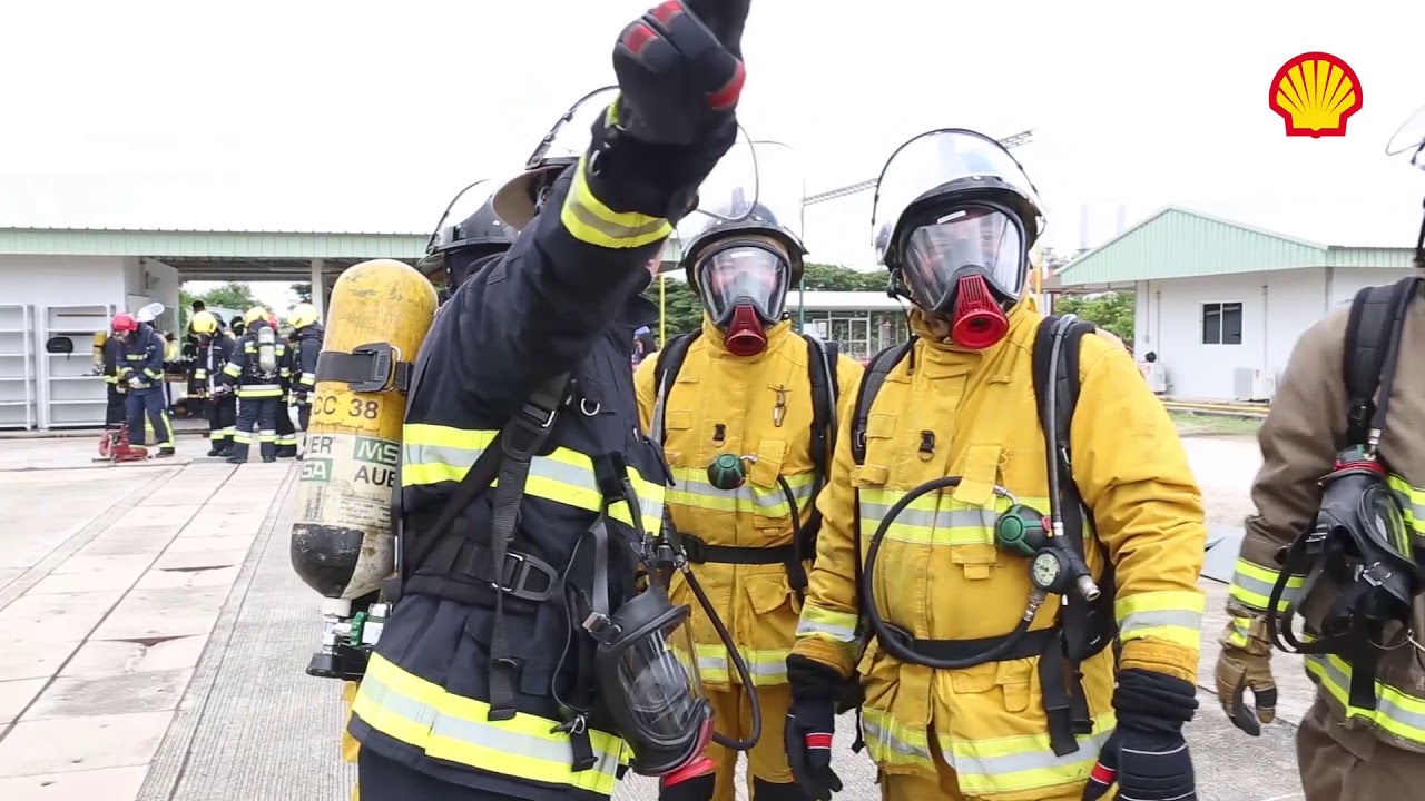 SHELL Fire School October 2017 at NPC S&E Rayong Thailand - YouTube