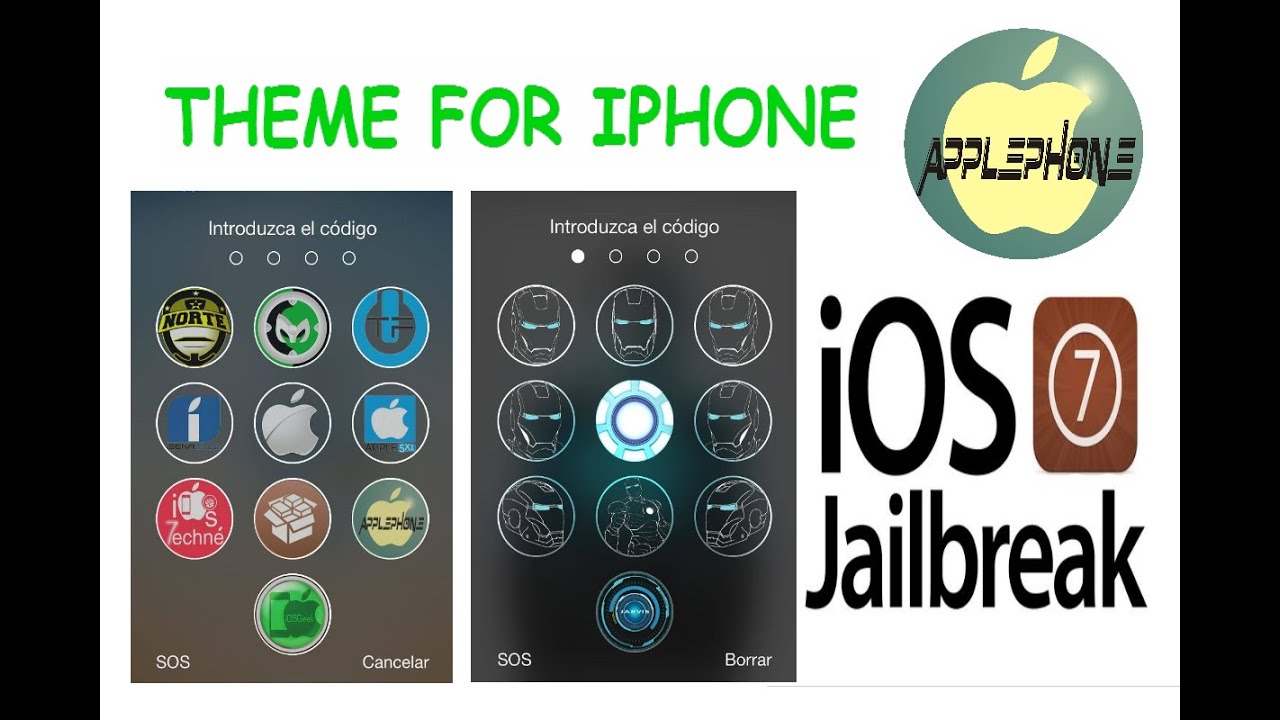 Temas para (iPod / iPhone) Keypad y Springboard - YouTube