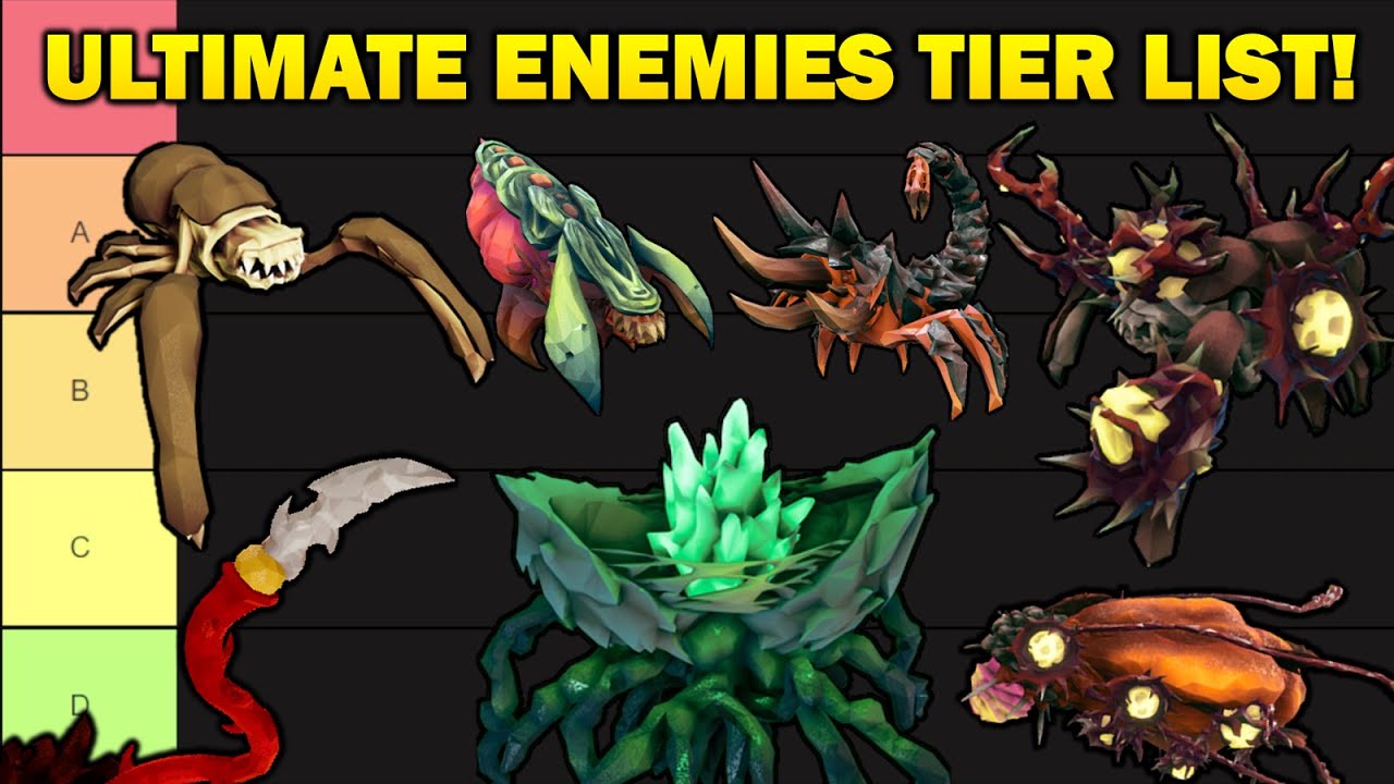 Ultimate DRG Enemies Tier List! - How good are they? (Deep Rock ...
