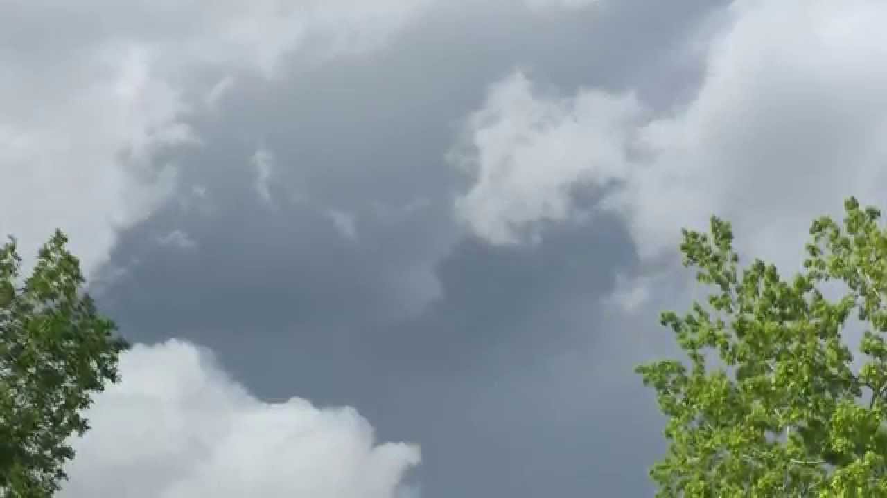 Tornado Supercell forming over Denver June 4 2015 Colorado Jefferson ...