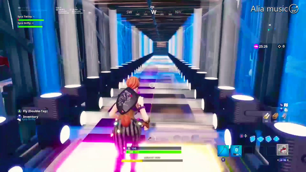 Ali-A intro music in Fortnite creative!!! - YouTube