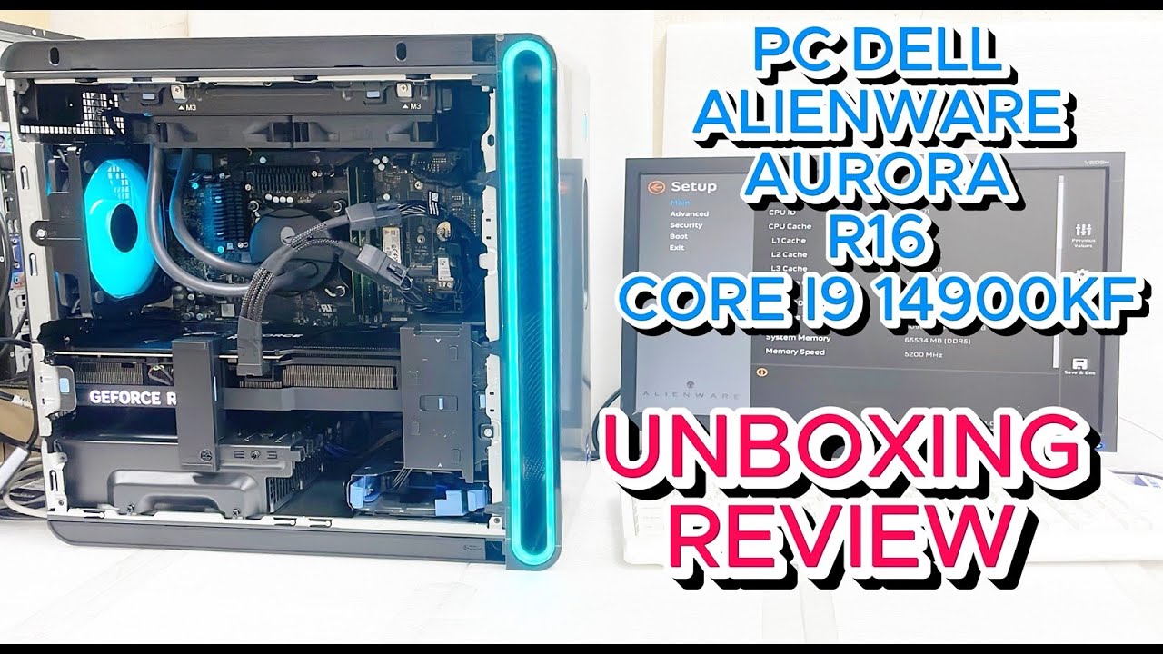 Dell Alienware Aurora R16 i9-14900KF Unboxing | Review | Alienware ...