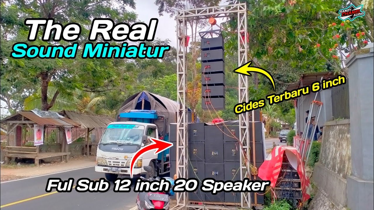 The Real Sound Miniatur Full Subwoofer 12 inch 20 Speaker Suaranya Poll ...