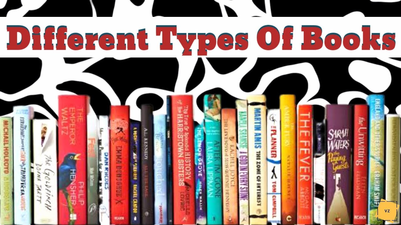 Different Types Of Books | Verified Zone - YouTube