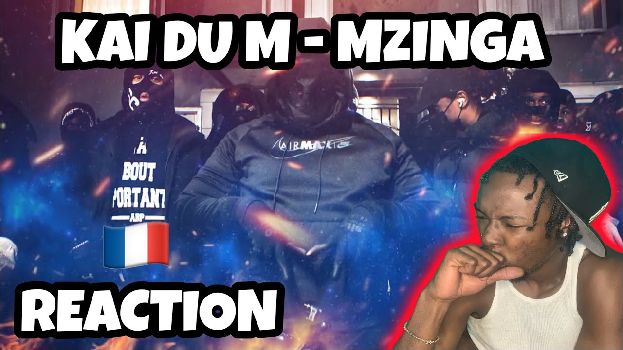 AMERICAN REACTS TO FRENCH DRILL RAP! Kai Du M - Mzinga Ft. Stef Becker ...