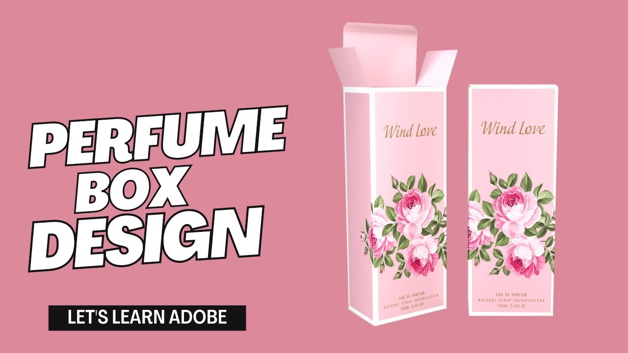 Create a Perfume Box Design in Adobe Illustrator 2023 - YouTube