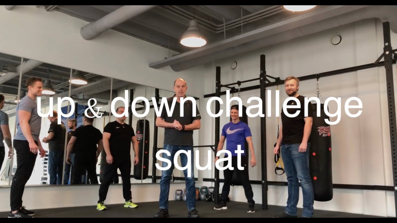 (Lvl-1) UP & DOWN CHALLENGE | squat 1/3 - YouTube