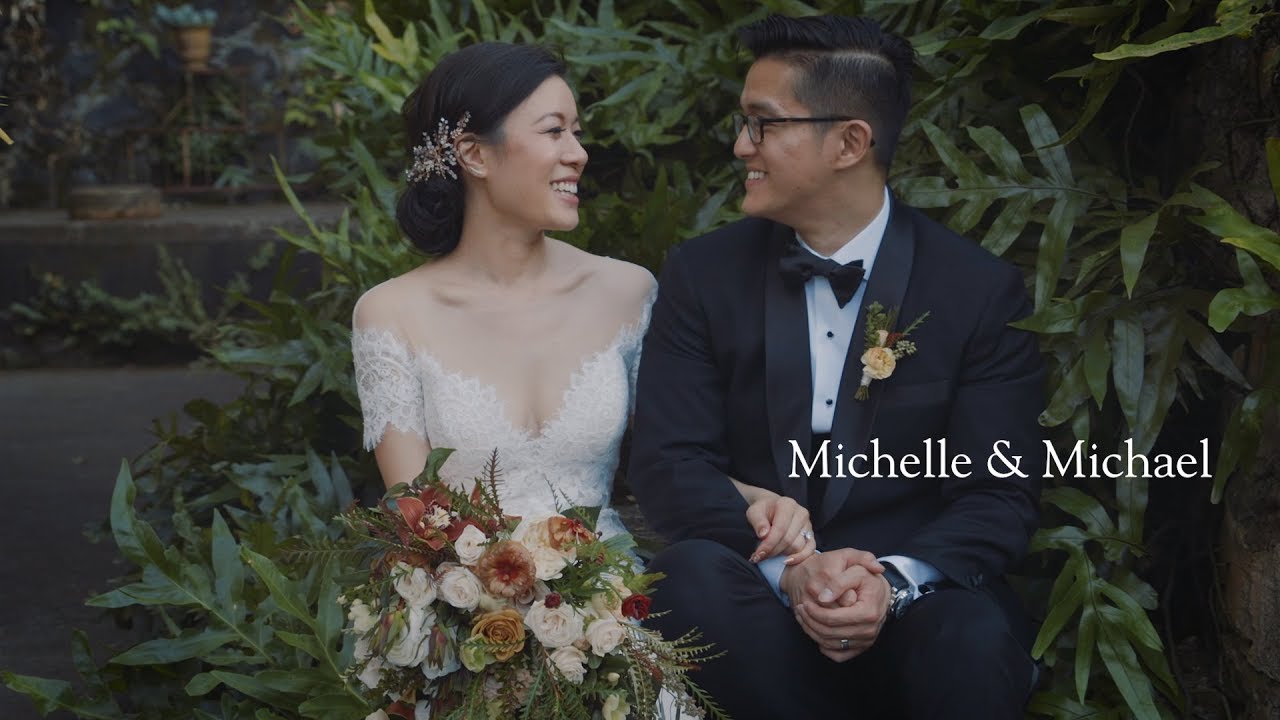 Michelle & Michael - Haiku Mill Wedding - Maui, Hawaii - YouTube