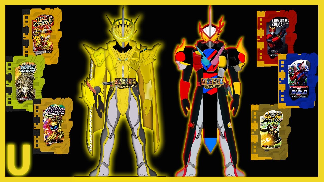 [Animation] Kamen Rider Espada - Golden Alangina, Pandorabbit no Build ...