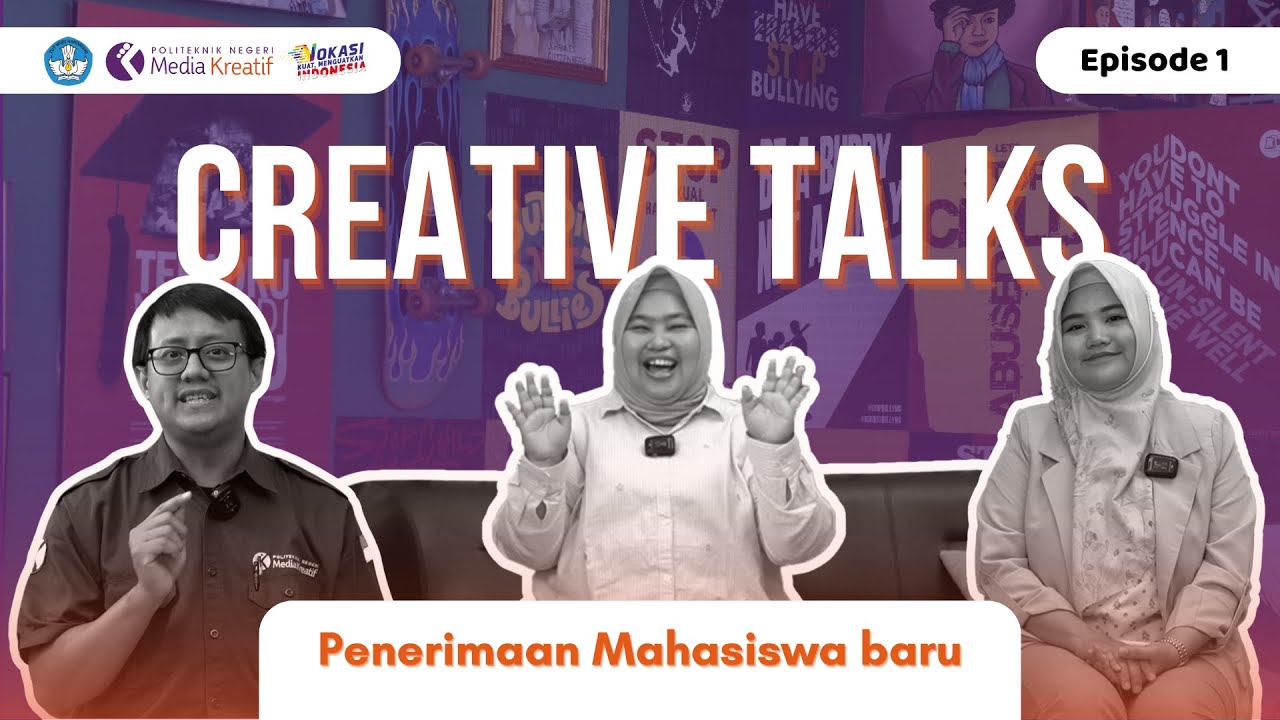 CREATIVE TALKS Eps. 1 | POLIMEDIA KREATIF - YouTube