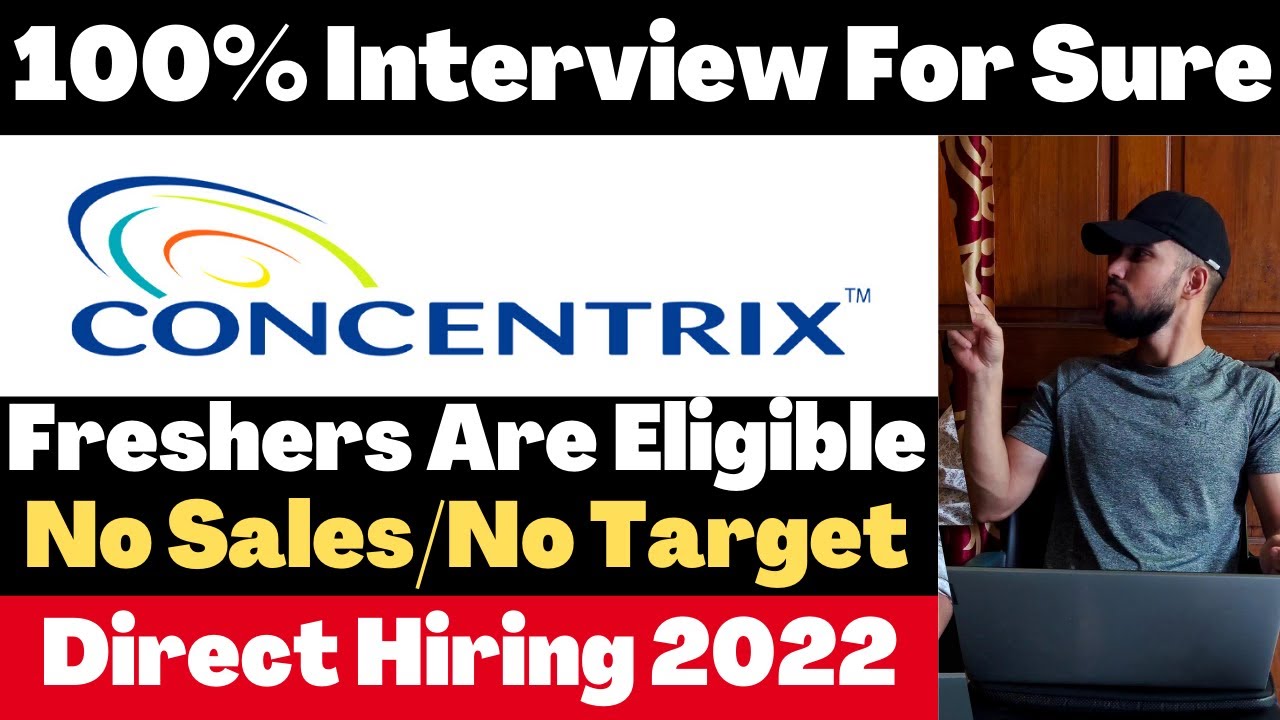 Concentrix Jobs For Freshers | Recruitment 2021| Salary - 20k | Fresher ...