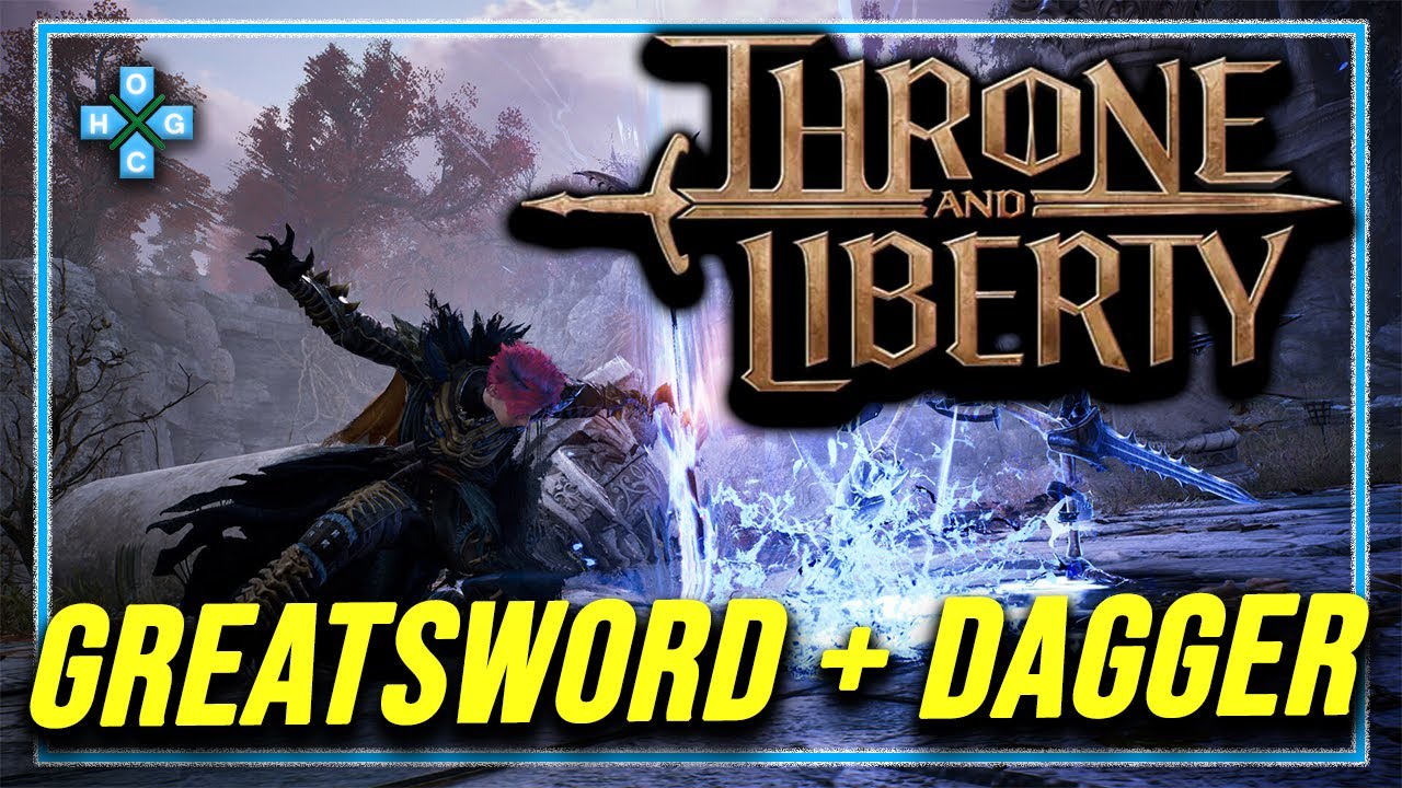 Throne And Liberty Greatsword + Dagger Gameplay #throneandliberty # ...