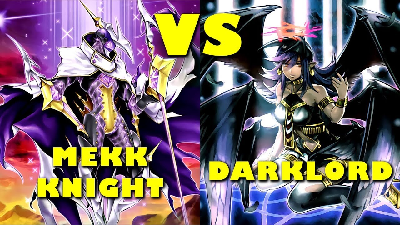Real Life Yugioh - MEKK-KNIGHT vs DARKLORD | March 2018 Scrub League ...