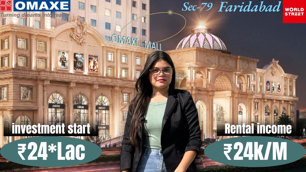 200sqft shops in omaxe world mall | sec79 Faridabad - YouTube