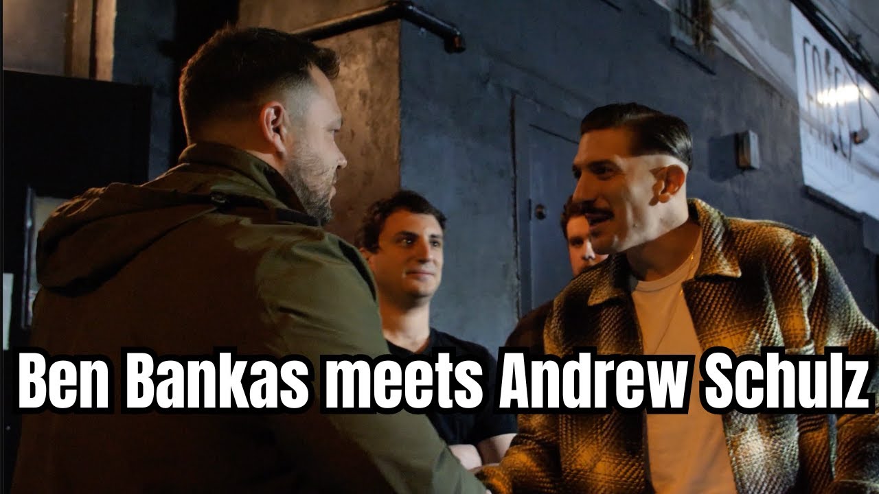 Ben Bankas meets Andrew Schulz | Behind the scenes with Ben Bankas #1 ...