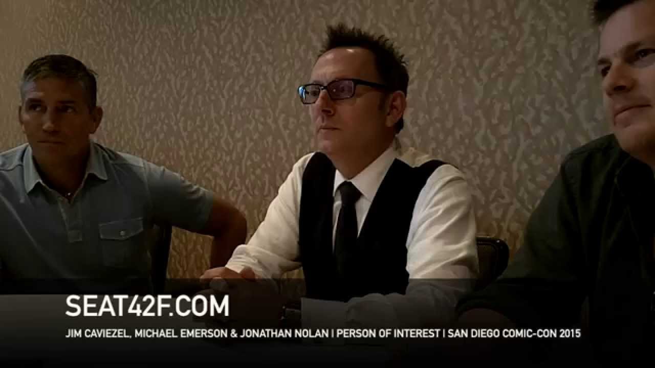 Jim Caviezel, Michael Emerson & Jonathan Nolan PERSON OF INTEREST Comic ...