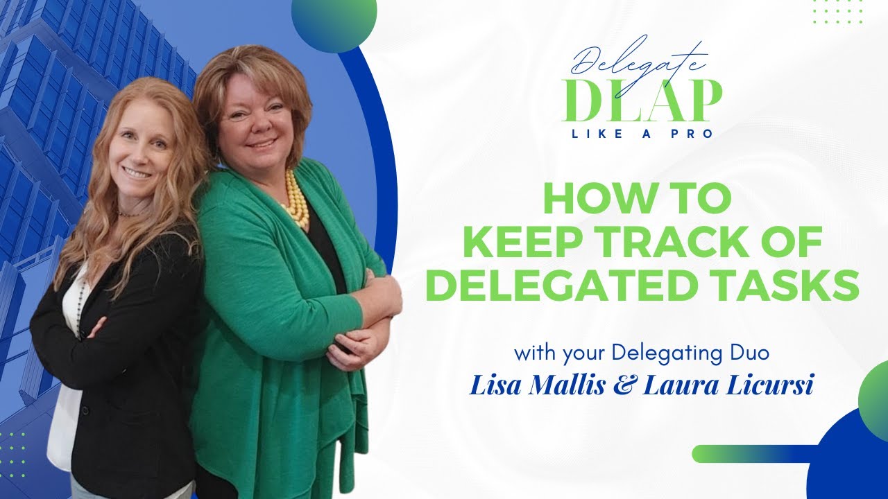 How to Keep Track of Delegated Tasks - YouTube