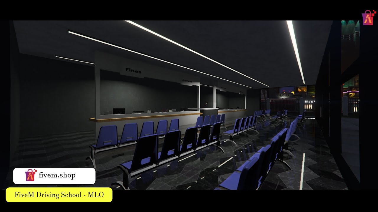 FiveM Driving School | FiveM DMV MLO #fivem #dmv - YouTube