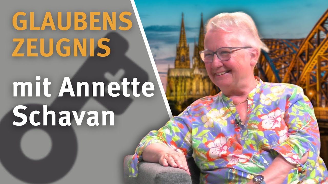 Glaubenszeugnis I Stephan Weitz im Gespräch mit Annette Schavan - YouTube
