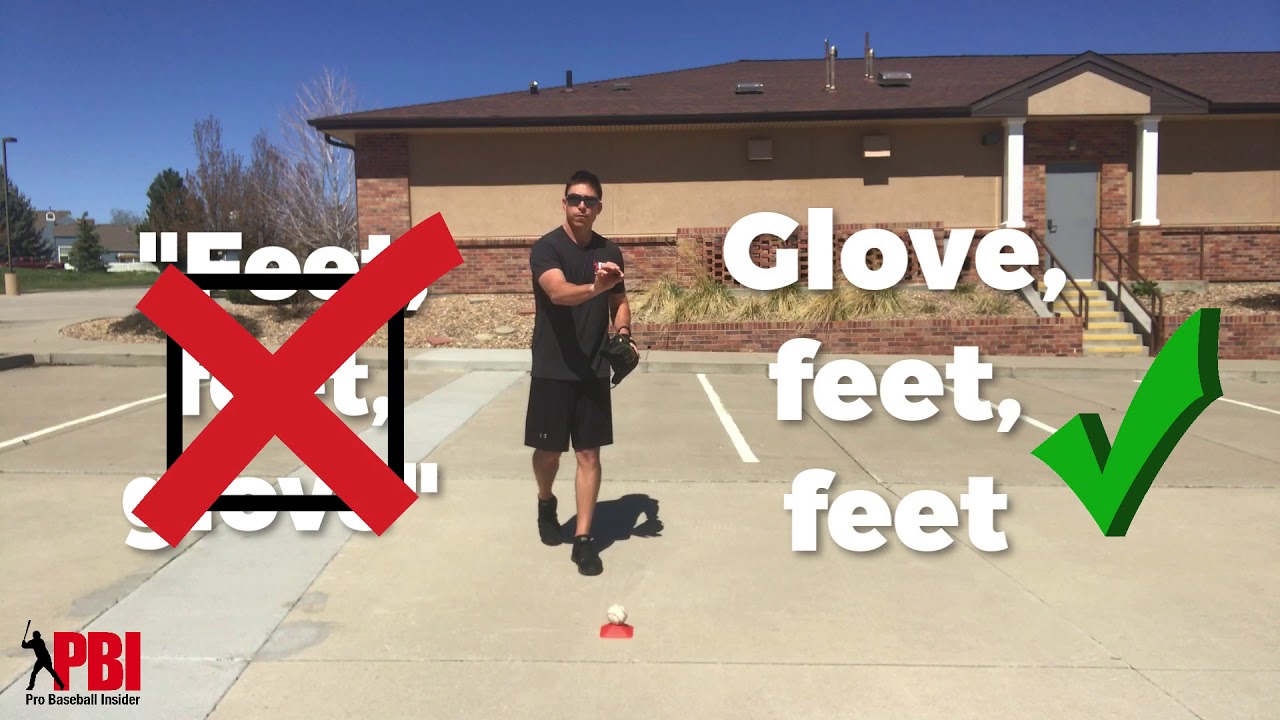 Fielding drills for baseball at home + 1 HUGE pro tip for infield ...