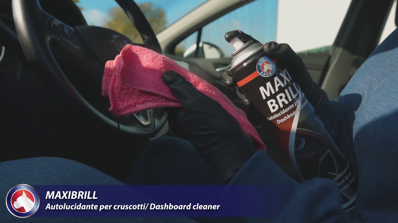 Maxibrill | Rinnovatore e lucidante cruscotti - YouTube