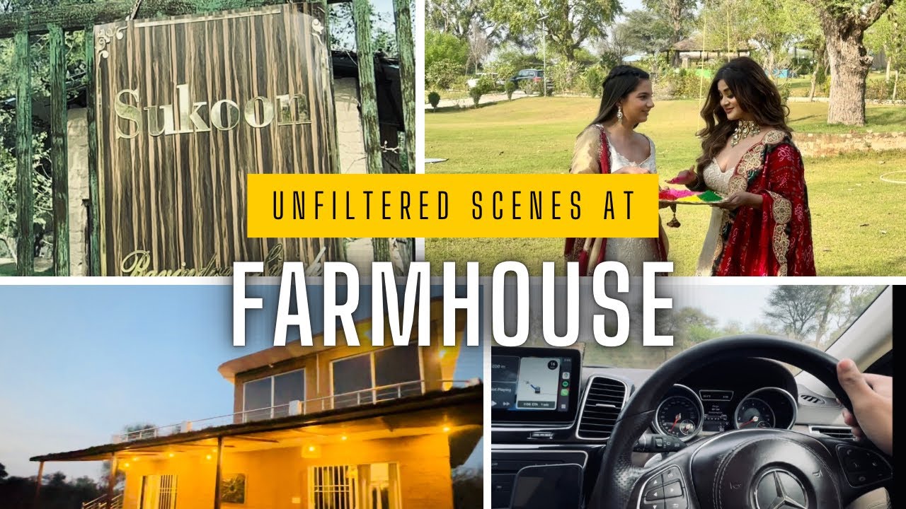 Unfiltered FARM HOUSE scenes 🤣😍 - YouTube