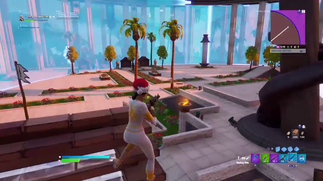 Playing Fortnite open lobby - YouTube