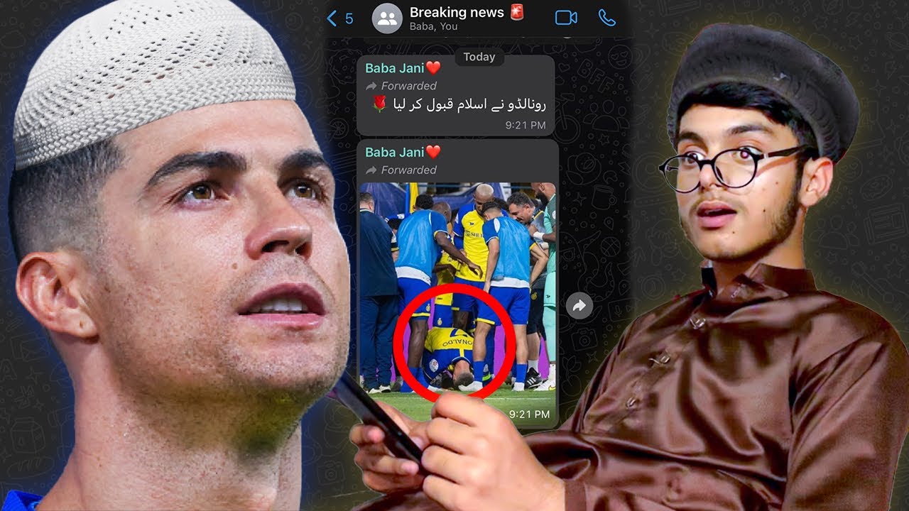 Cristiano Ronaldo accepts ISLAM ☪️ - YouTube