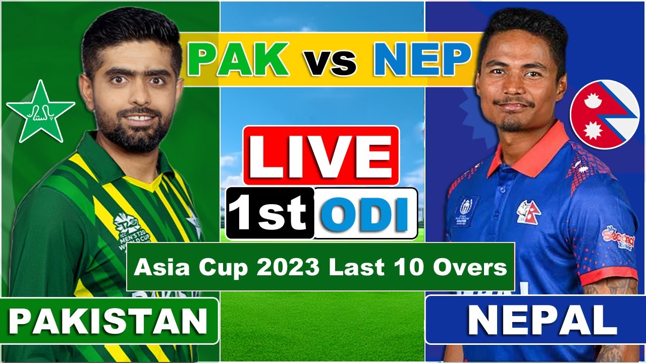 Pakistan vs Nepal Match Live Scores | PAK vs NEP 1st Match Multan ...