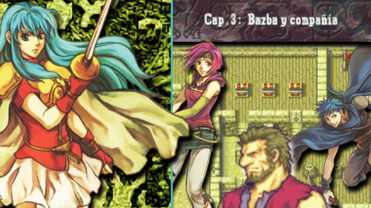 FIRE EMBLEM THE SACRED STONES #3 BAZBA Y COMPAÑIA - YouTube