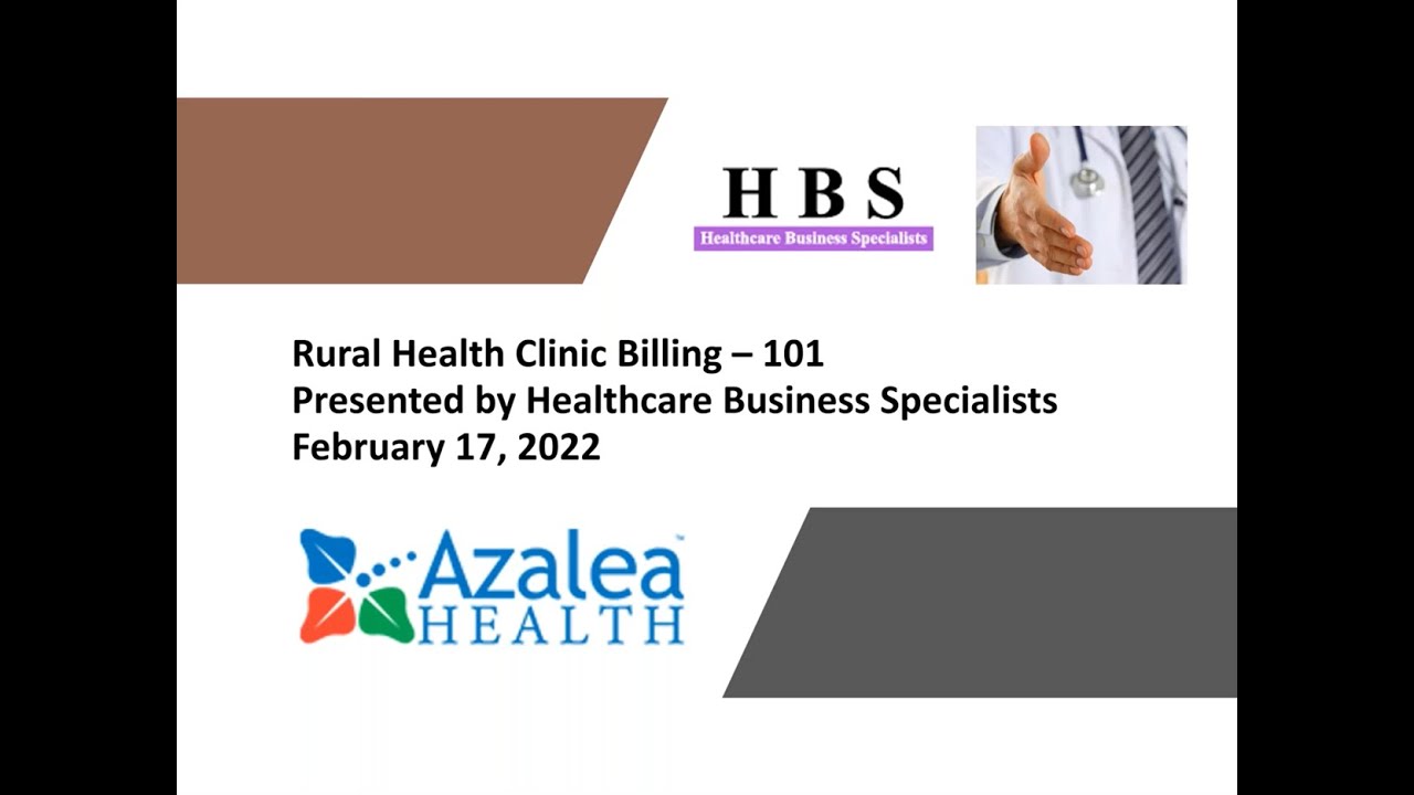 RHC Billing 101 – Building Blocks – RHC Billing Pre test, Resources ...