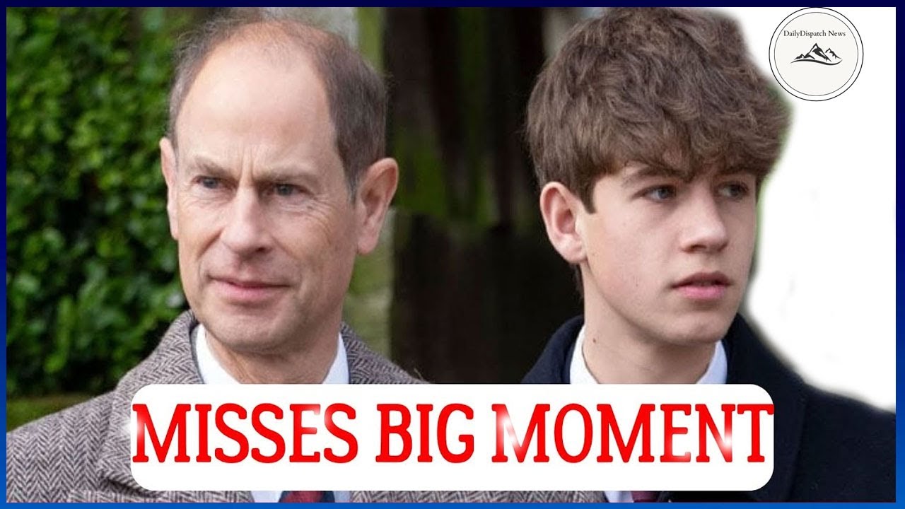 Royaler Schock! Prinz Edward verpasst einen wichtigen Meilenstein im ...