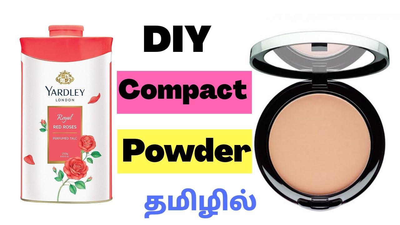 DIY Compact Powder|Make Simple & Easy Compact powder at Home| Tamil ...