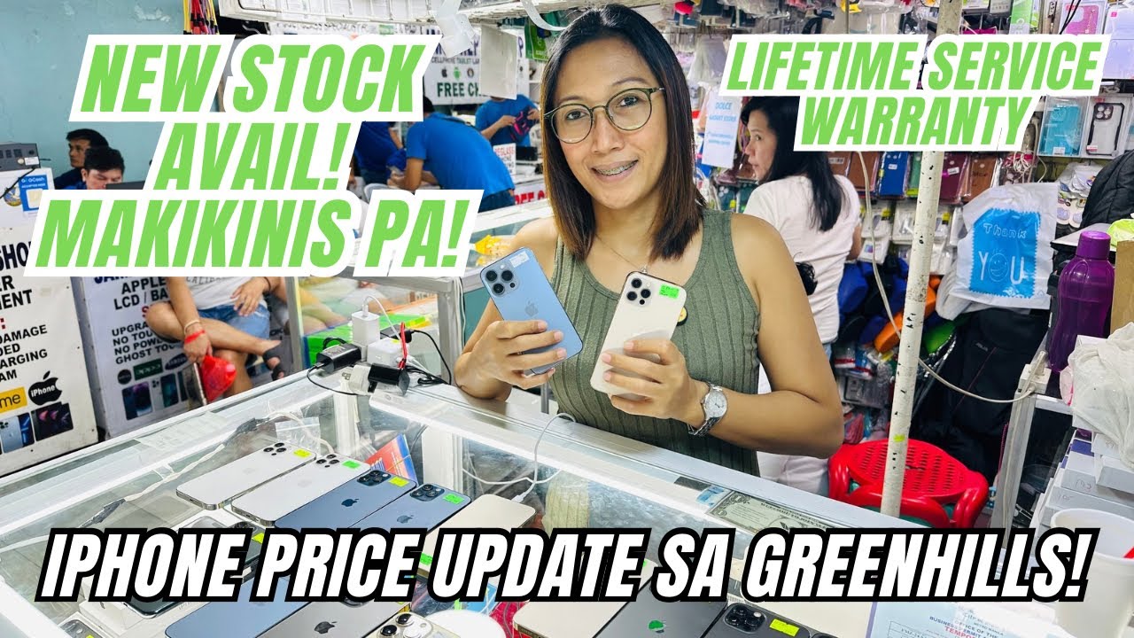 IPHONE PRICE UPDATE DITO SA LEGIT SHOP SA GREENHILLS! MATIC DISCOUNT ...