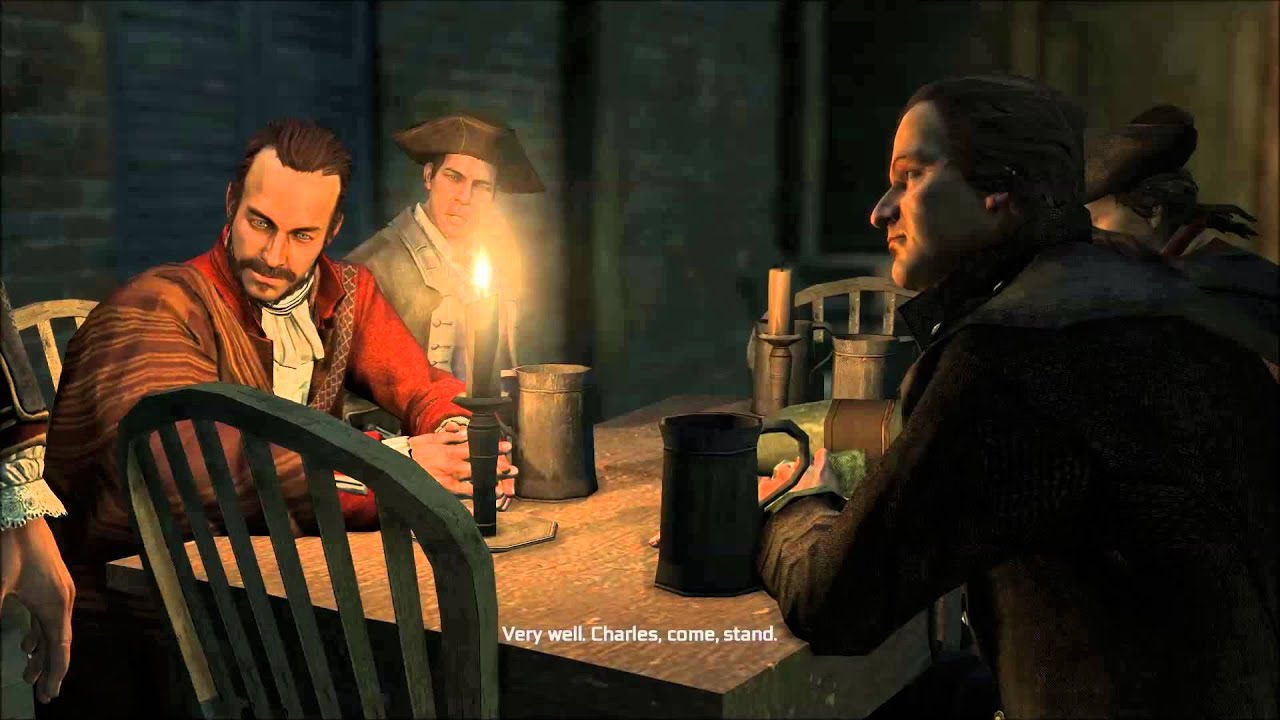 AC III - Charles Lee Becomes A Templar - YouTube
