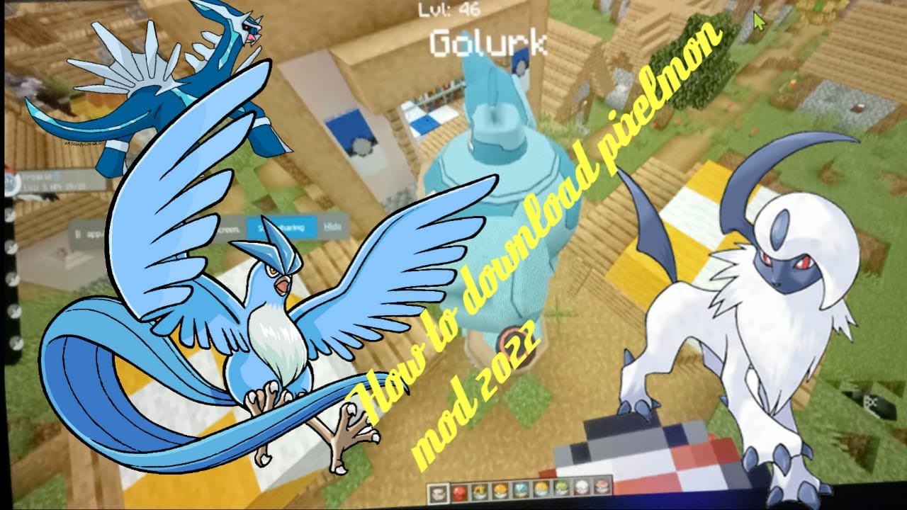 How to download pixelmon mod in android and tlauncher or aternos server ...