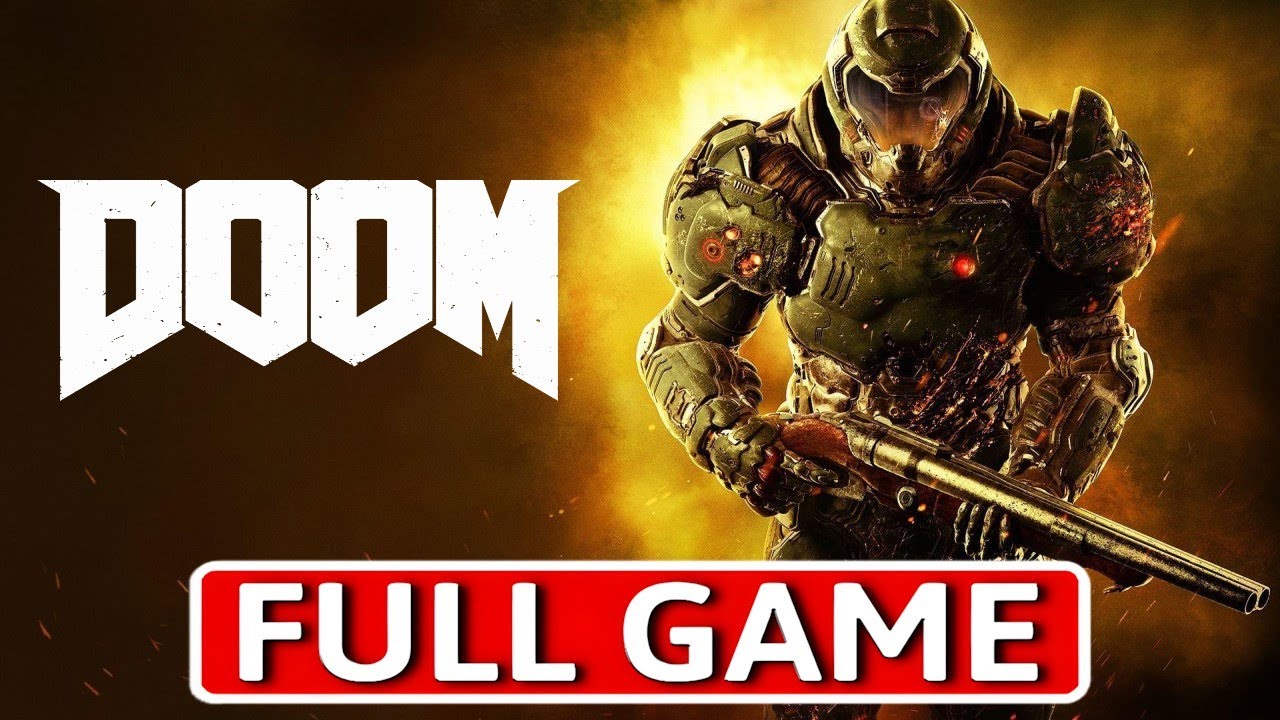 DOOM (2016) - FULL GAME Walkthrough Longplay - YouTube